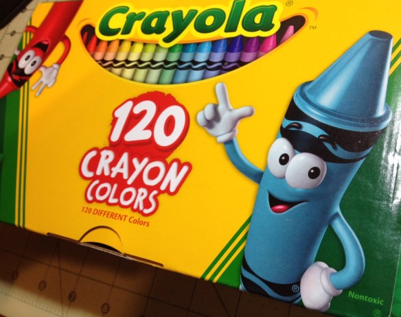 Review – Crayola Crayons (120 Crayon Box Part 1 – White, Pinks, Reds ...