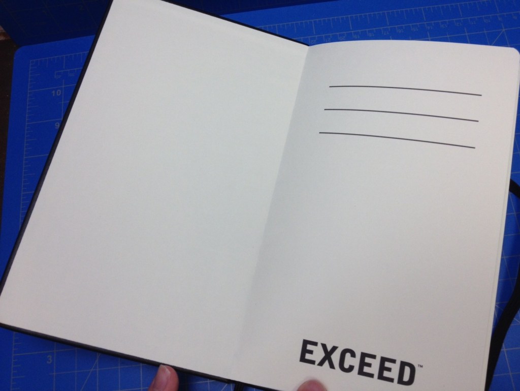 exceed notebook | Art Supply Critic