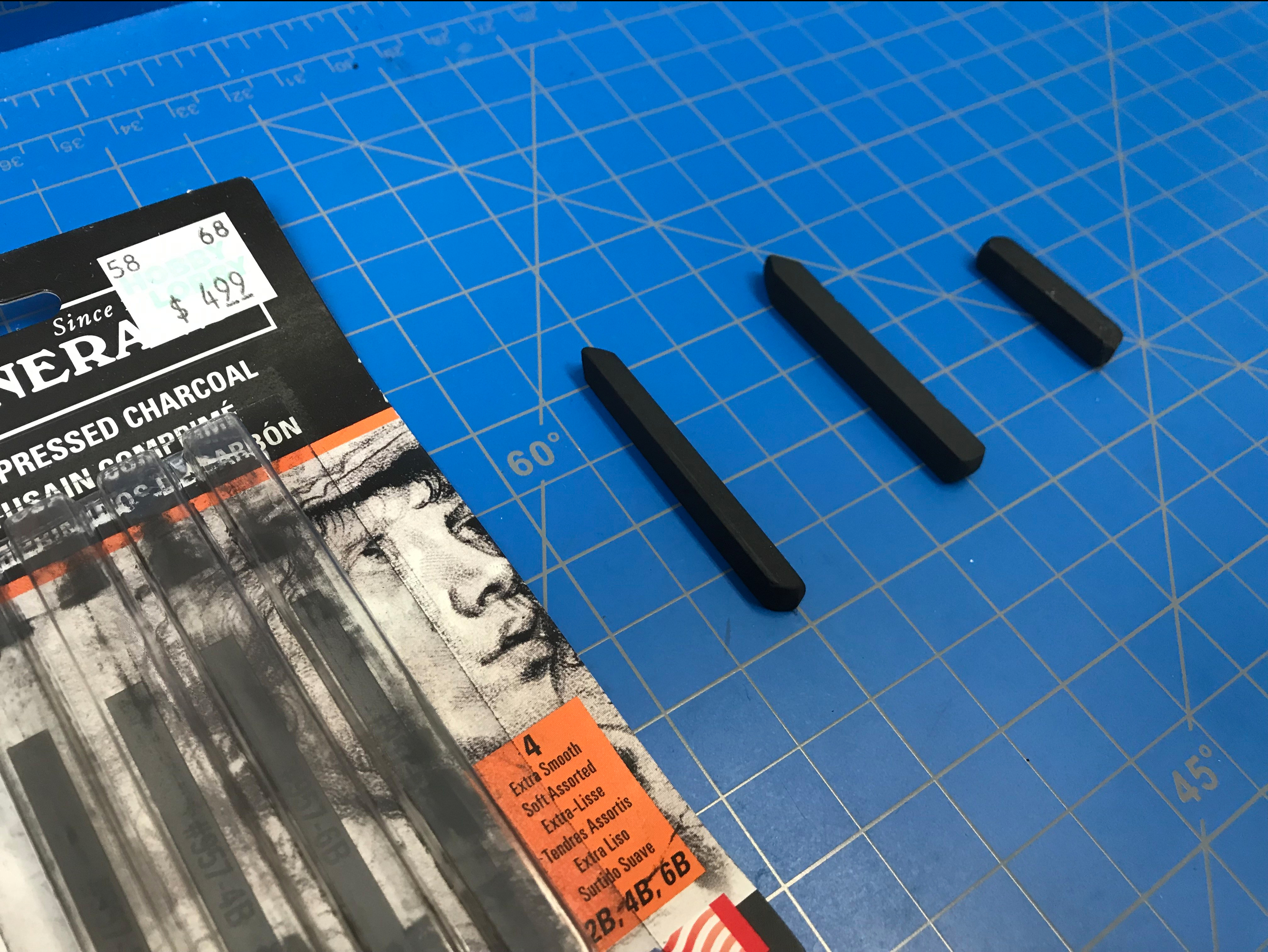 Review – General’s Compressed Charcoal | Art Supply Critic
