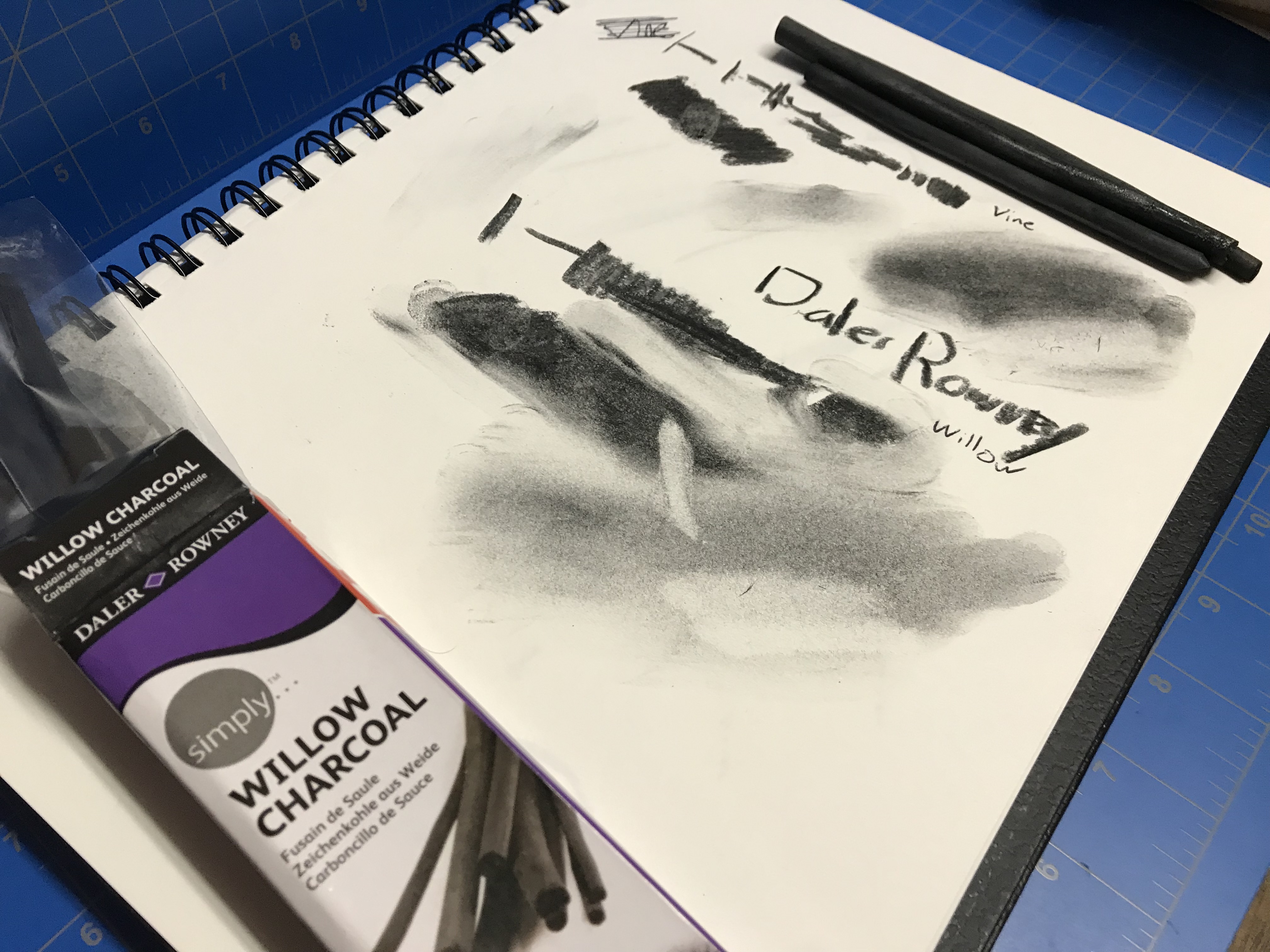Review – Daler Rowney Willow Charcoal | Art Supply Critic